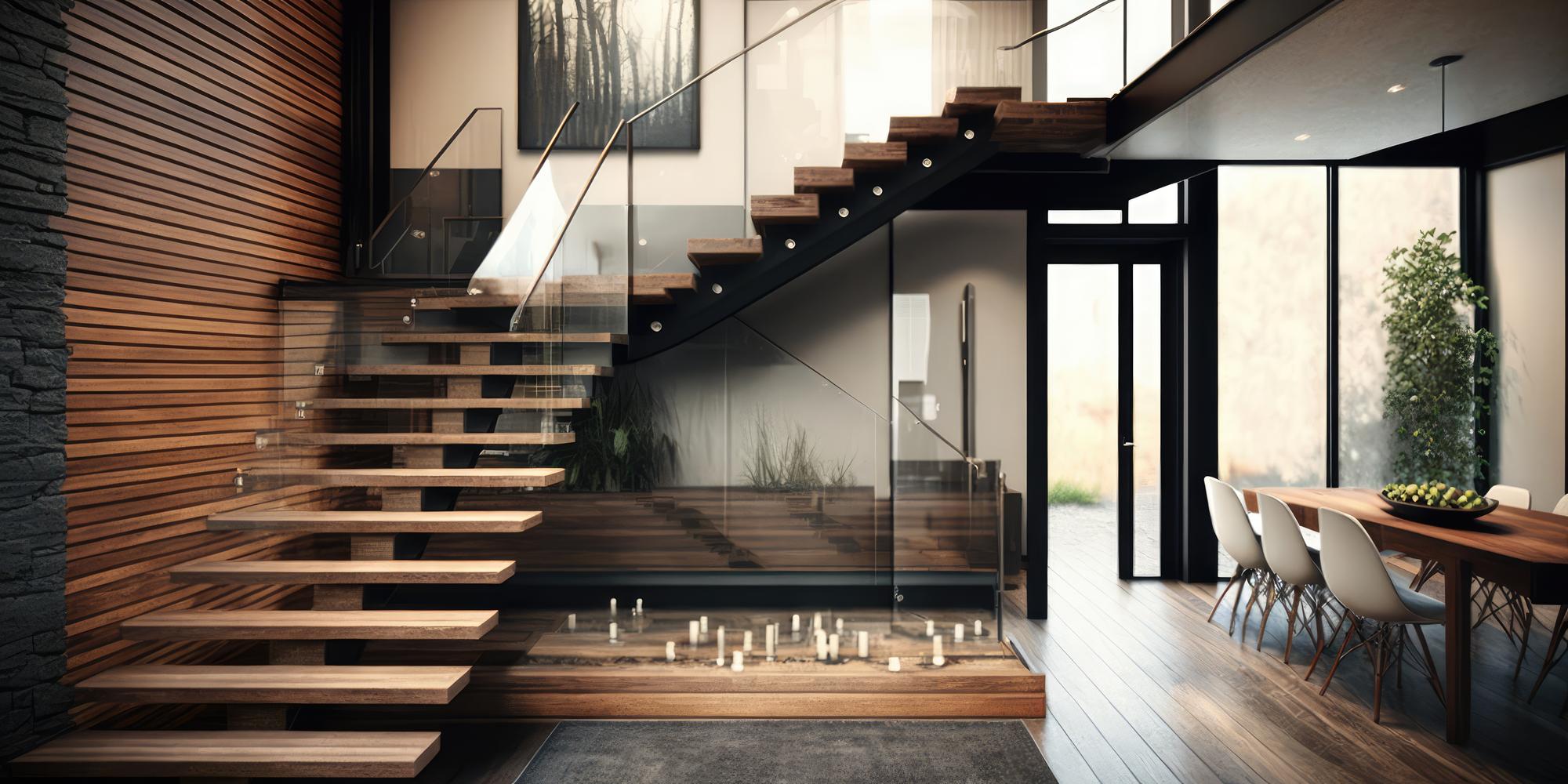 Nowoczesne schody w domu - serce Twojej przestrzeni.