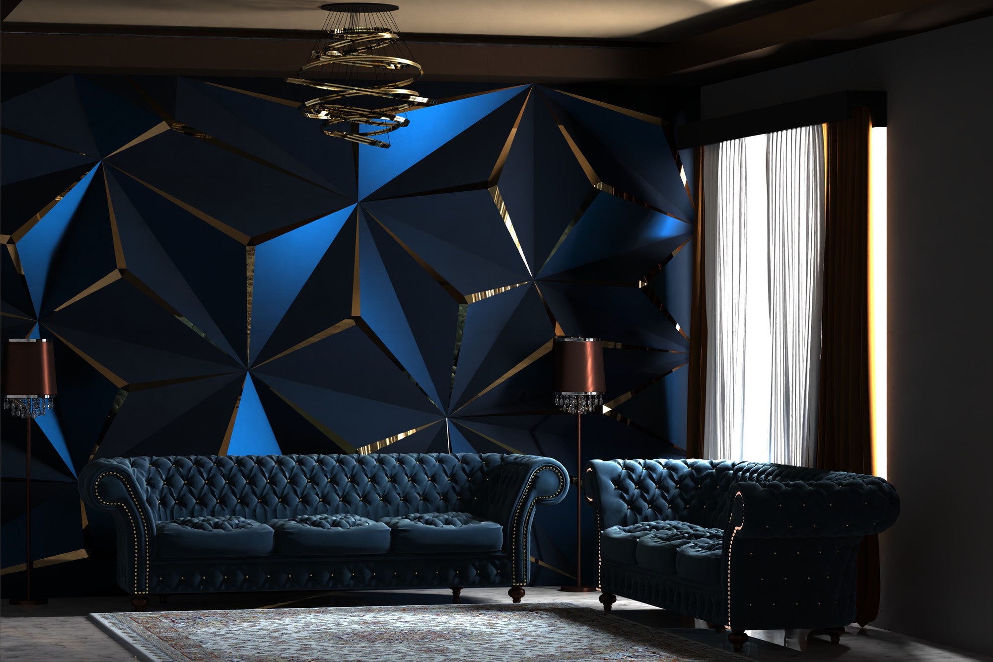 Ekskluzywne tapety do salonu - odmien swój dom. – mojewnetrza.pl